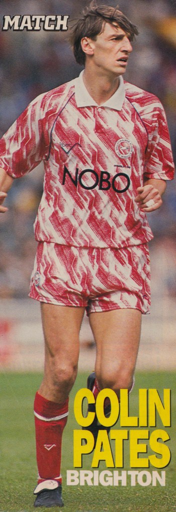 Colin Pates in Chewits wrapper circa 1991 | The Goldstone Wrap